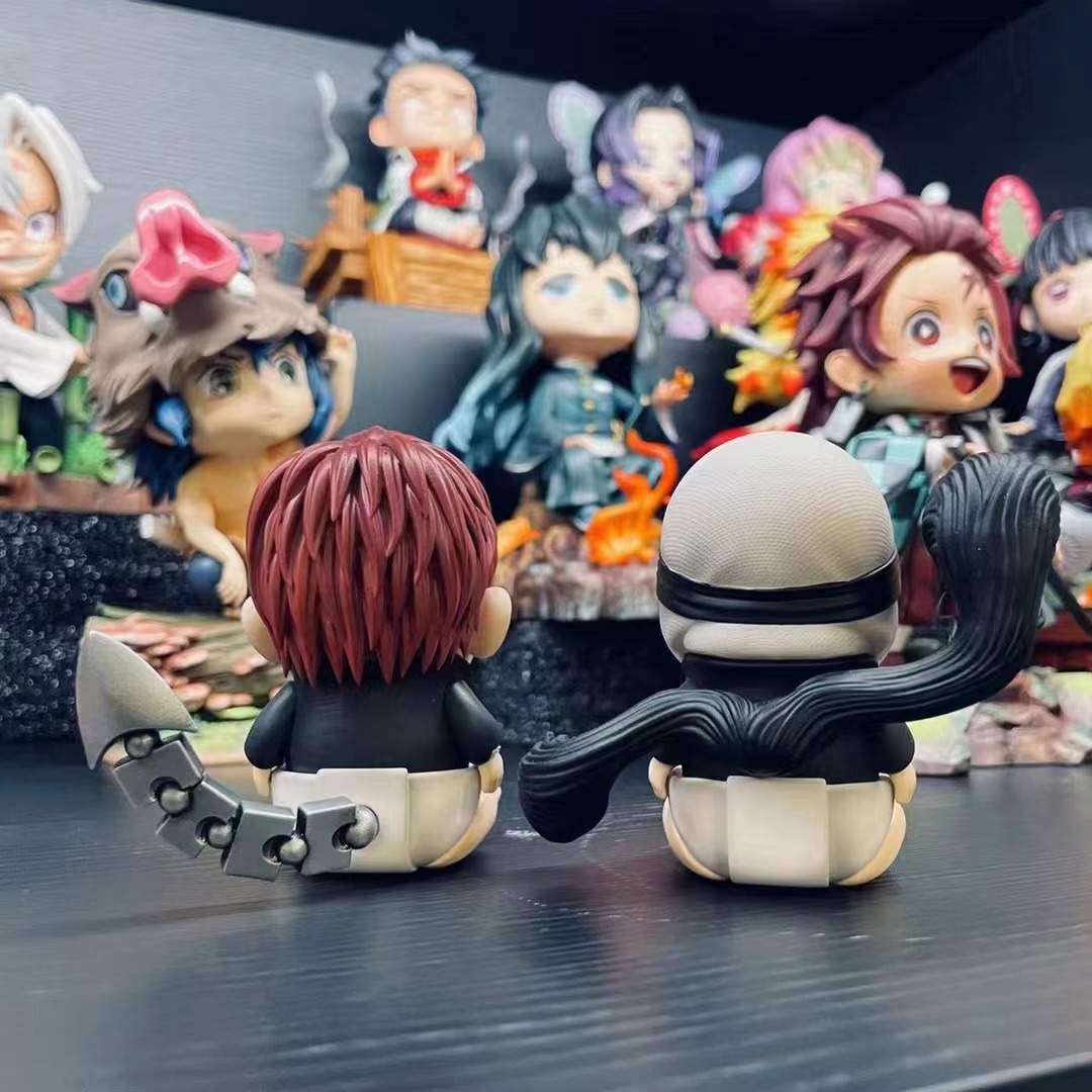 SC Studio X GM Studio NARUTO Baby Akatsuki Sasori & Kakuzu Resin Statue ...