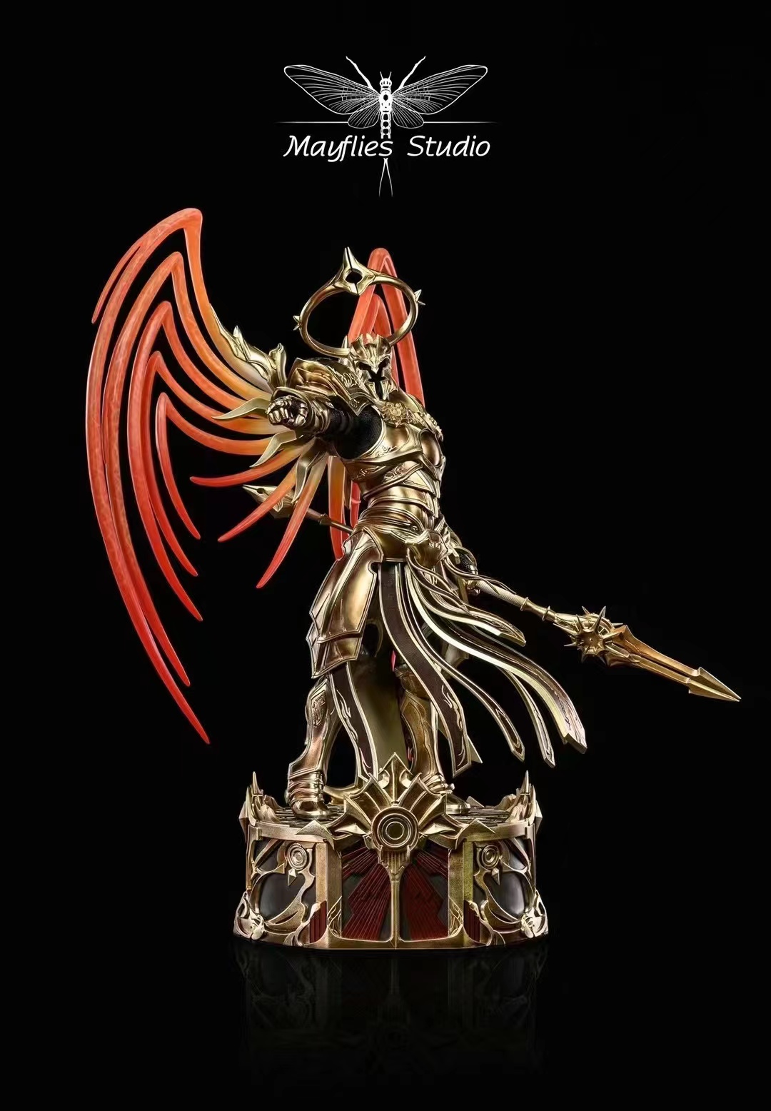Mayflies Studio Diablo Ⅲ Archangel of Valor Imperius Resin Statue ...