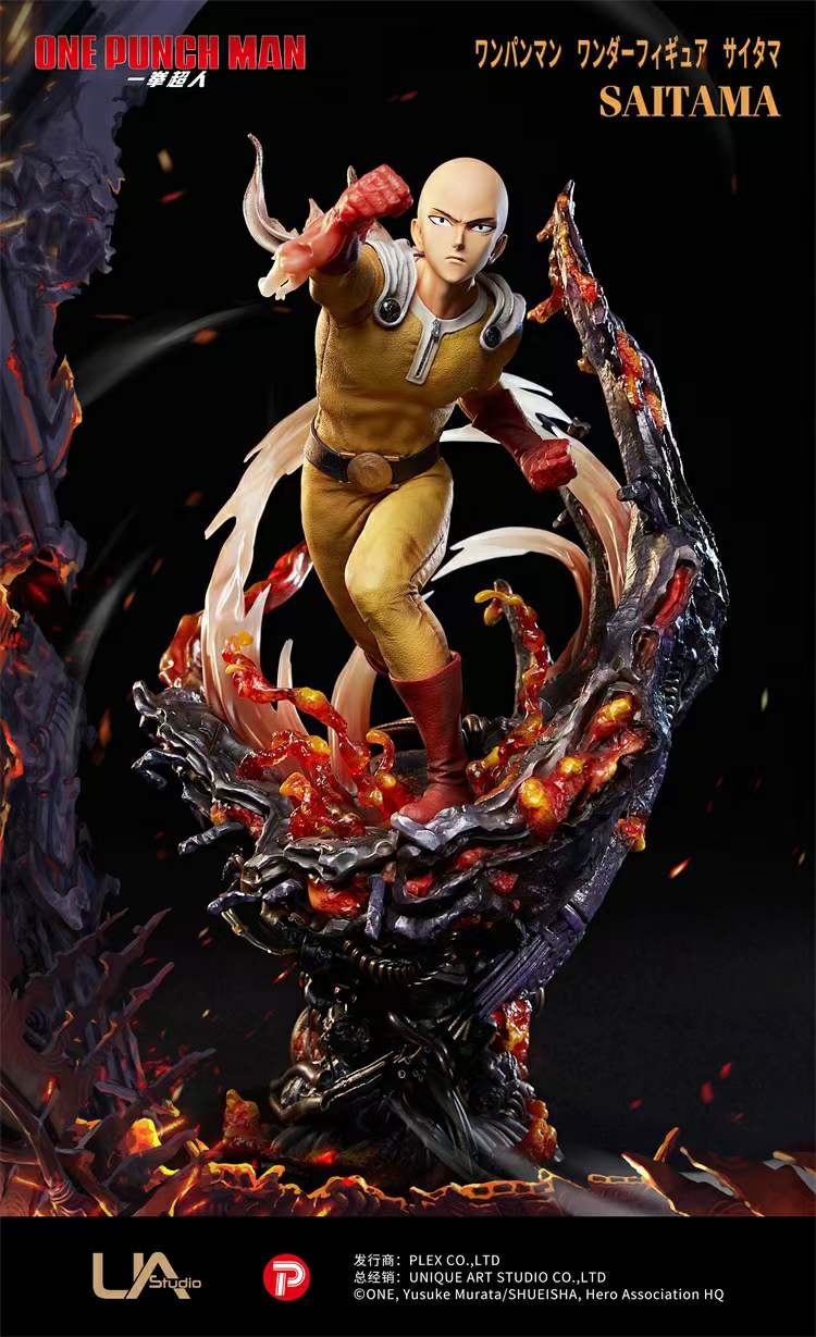 UNiQUE ART 1/4 One Punch Man Saitama Resin Statue - Devilness Toys