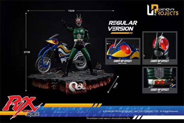 unknown projects 1/4 Kamen Rider Black RX Resin Statue - Devilness Toys