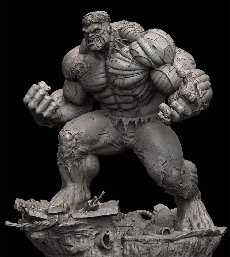 AW Studio 1/4 Marvel MECHAHULK Resin Statue – Devilness Toys