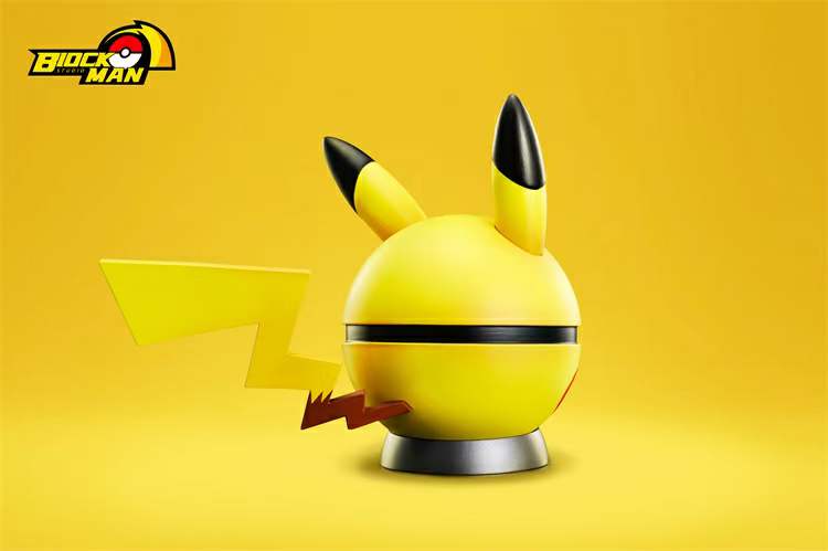 Block Man Studio Pokemon Pikachu Pokeball Resin Statue – Devilness Toys