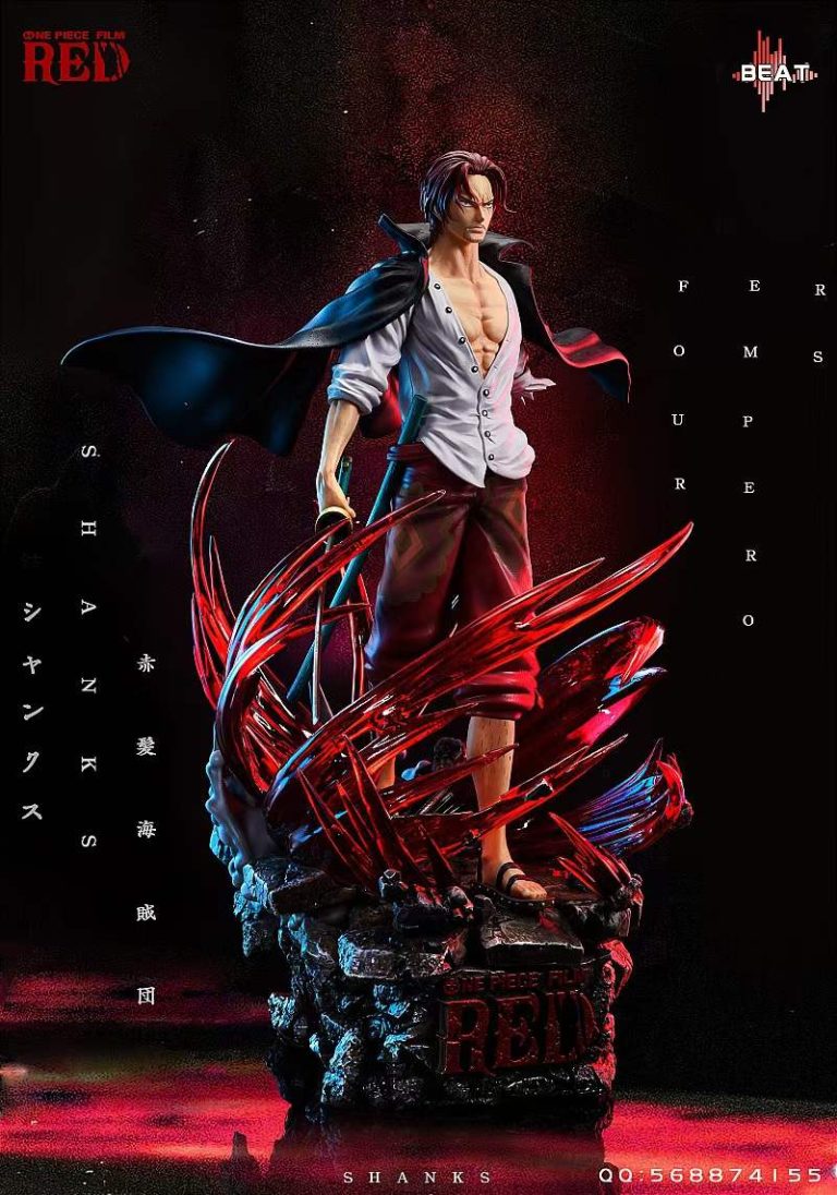 BEAT Studio EX 1/6 One Piece Red Shanks Resin Statue – Devilness Toys