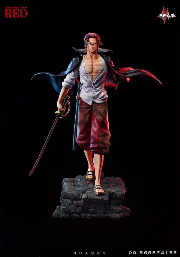 BEAT Studio EX 1/6 One Piece Red Shanks Resin Statue – Devilness Toys