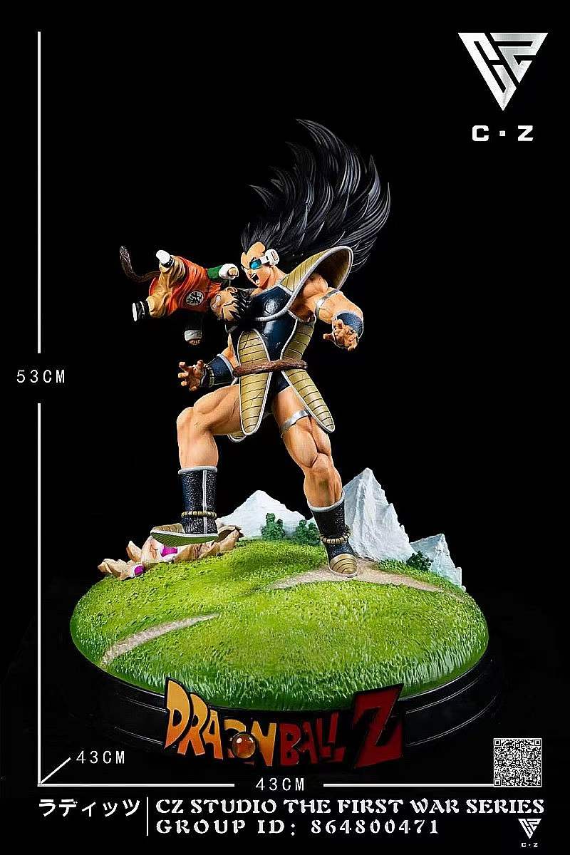CZ Studio 1/6 Dragonball Gohan Collide Raditz Resin Statue - Devilness Toys