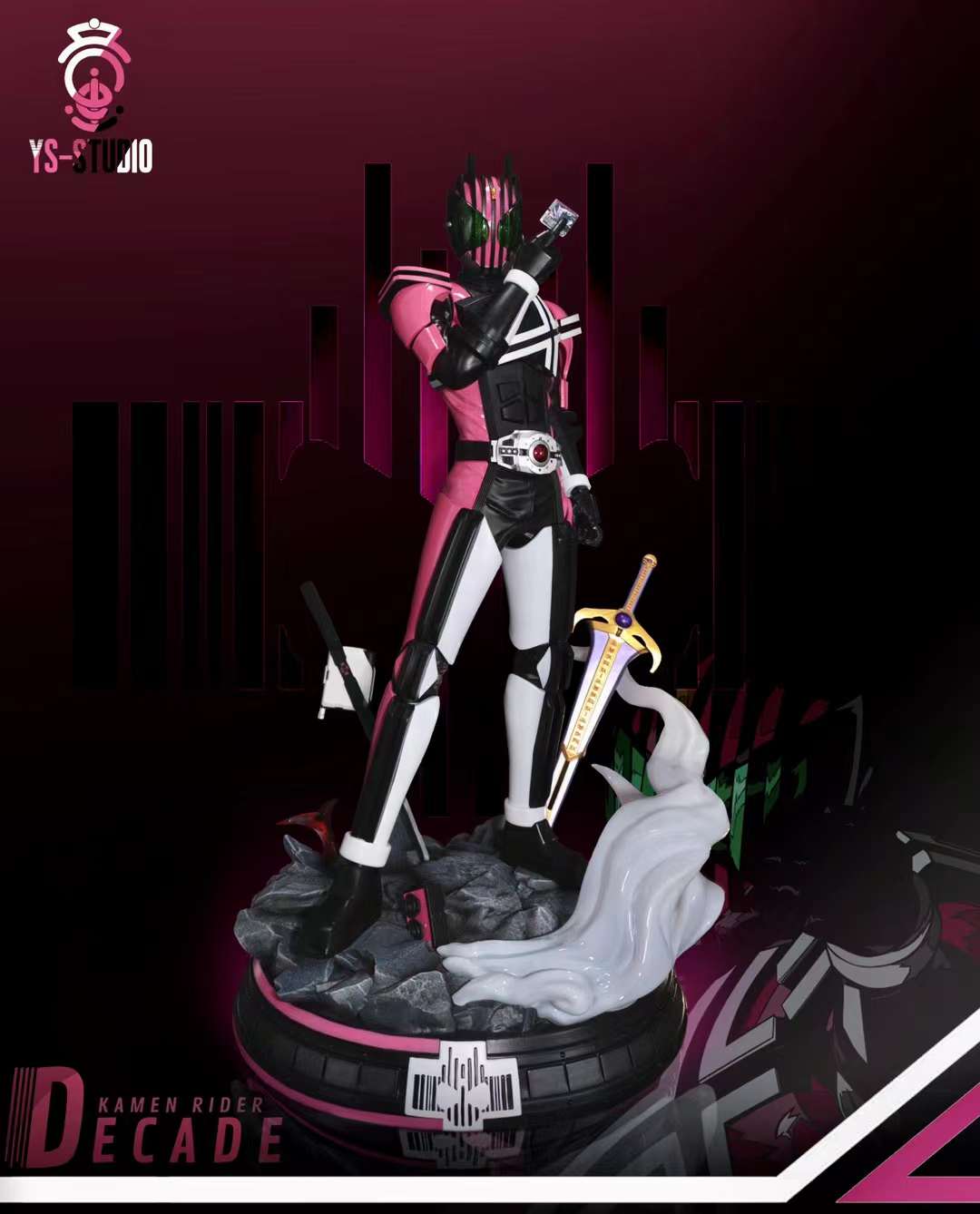 YS Studio 1/4 Kamen Rider Decade Resin Statue - Devilness Toys