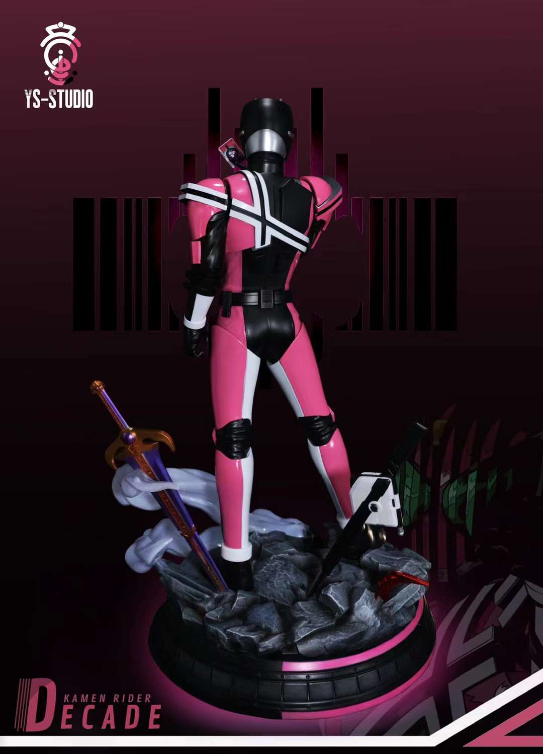 YS Studio 1/4 Kamen Rider Decade Resin Statue - Devilness Toys