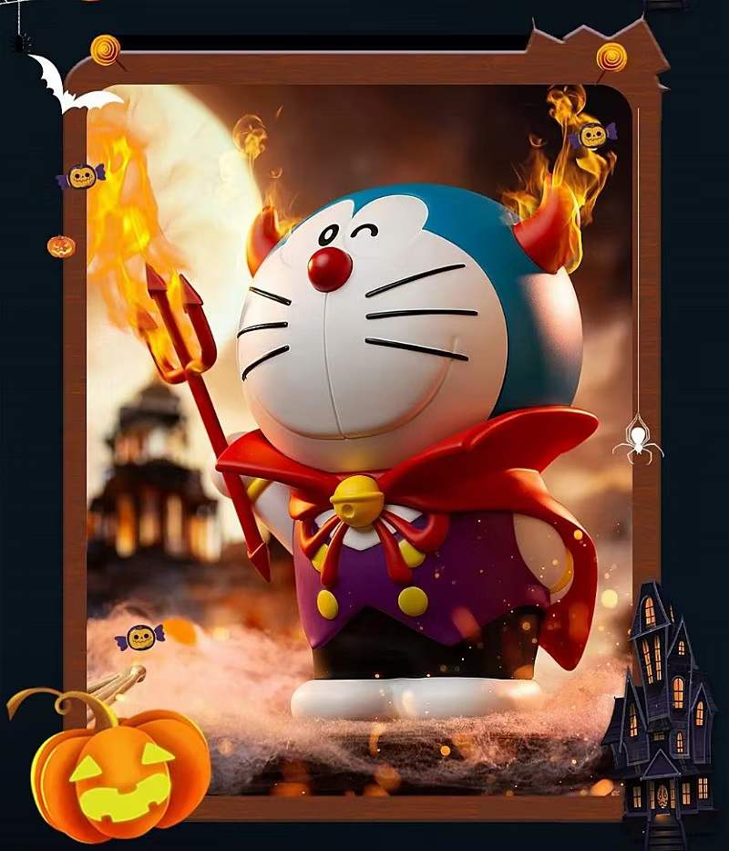 Halloween Series Doraemon PVC Statue - Devilness Toys