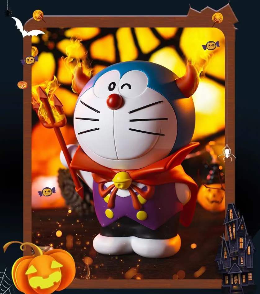 Halloween Series Doraemon PVC Statue - Devilness Toys