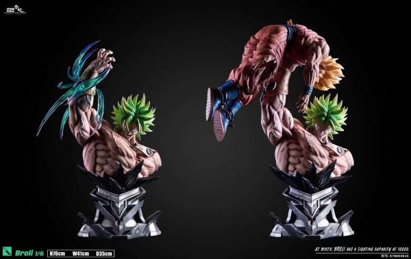 YUNQI CREATE Studio Dragonball Densetu Saiyanjin Borli Resin Statue ...