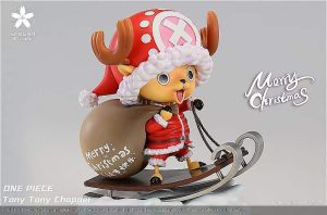 SAKURA Studio One Piece Merry Christmas Tony Tony Chopper Resin Statue ...