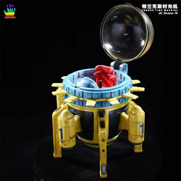 JacksDo A Cartoon Colour Dragonball Z Trunks Time machine Resin Statue ...