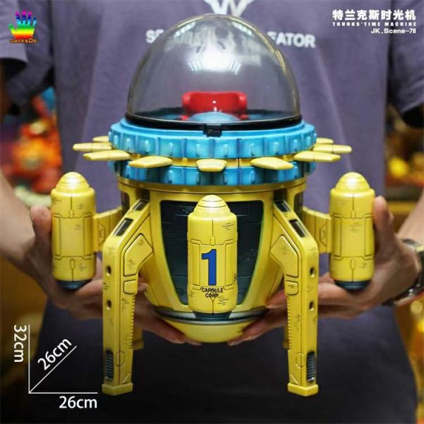 JacksDo A Cartoon Colour Dragonball Z Trunks Time machine Resin Statue ...