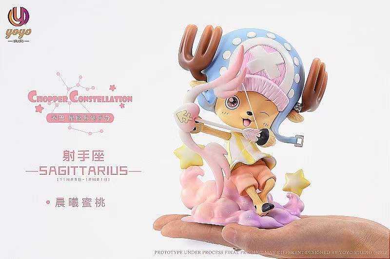 YoYo Studio One Piece Peach Sagittarius Tony Tony Chopper Resin Statue ...