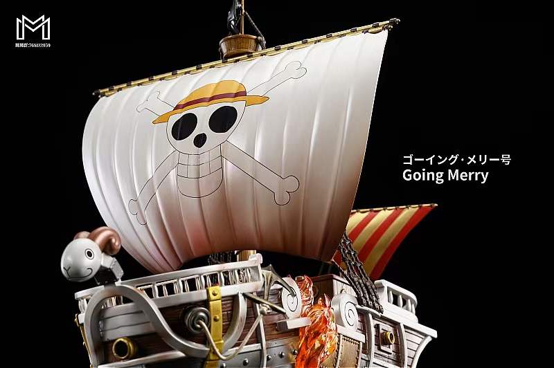 MM Studio One Piece Good Bye Going Merry Resin Statue - Devilness Toys