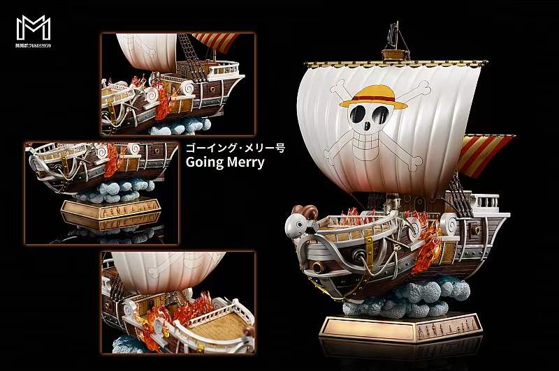 MM Studio One Piece Good Bye Going Merry Resin Statue - Devilness Toys