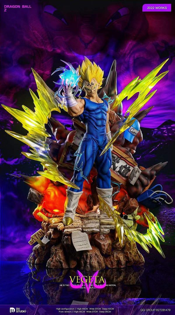 Du Studio 1/6 Dragonball Majin Vegeta Resin Statue - Devilness Toys