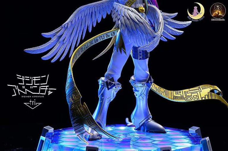 Moon Goddess Studio X Miman Studio Digimon TRI Holy Angemon Resin ...