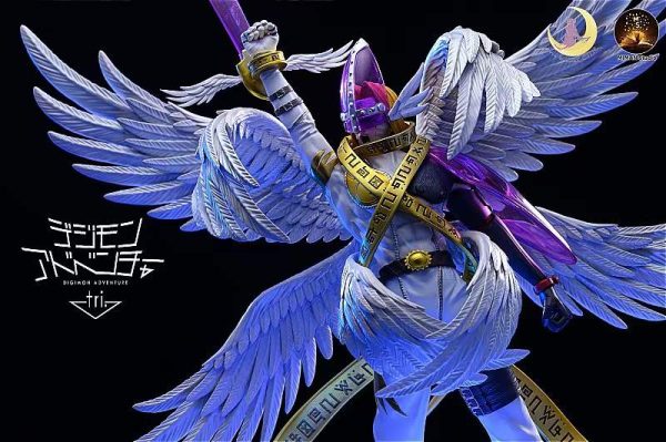 Moon Goddess Studio X Miman Studio Digimon TRI Holy Angemon Resin ...