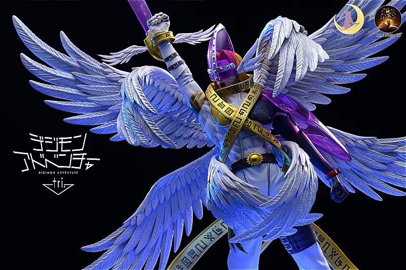 Moon Goddess Studio X Miman Studio Digimon TRI Holy Angemon Resin ...