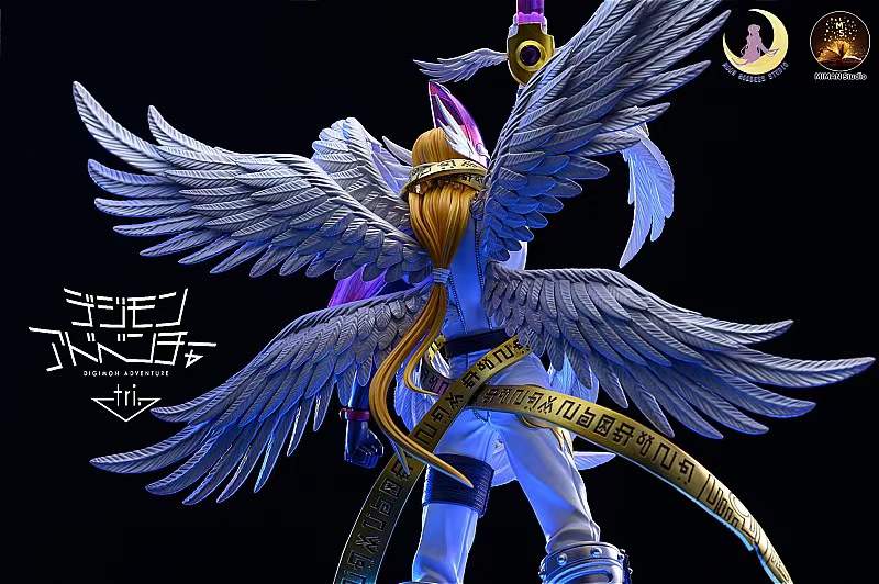 Moon Goddess Studio X Miman Studio Digimon TRI Holy Angemon Resin ...