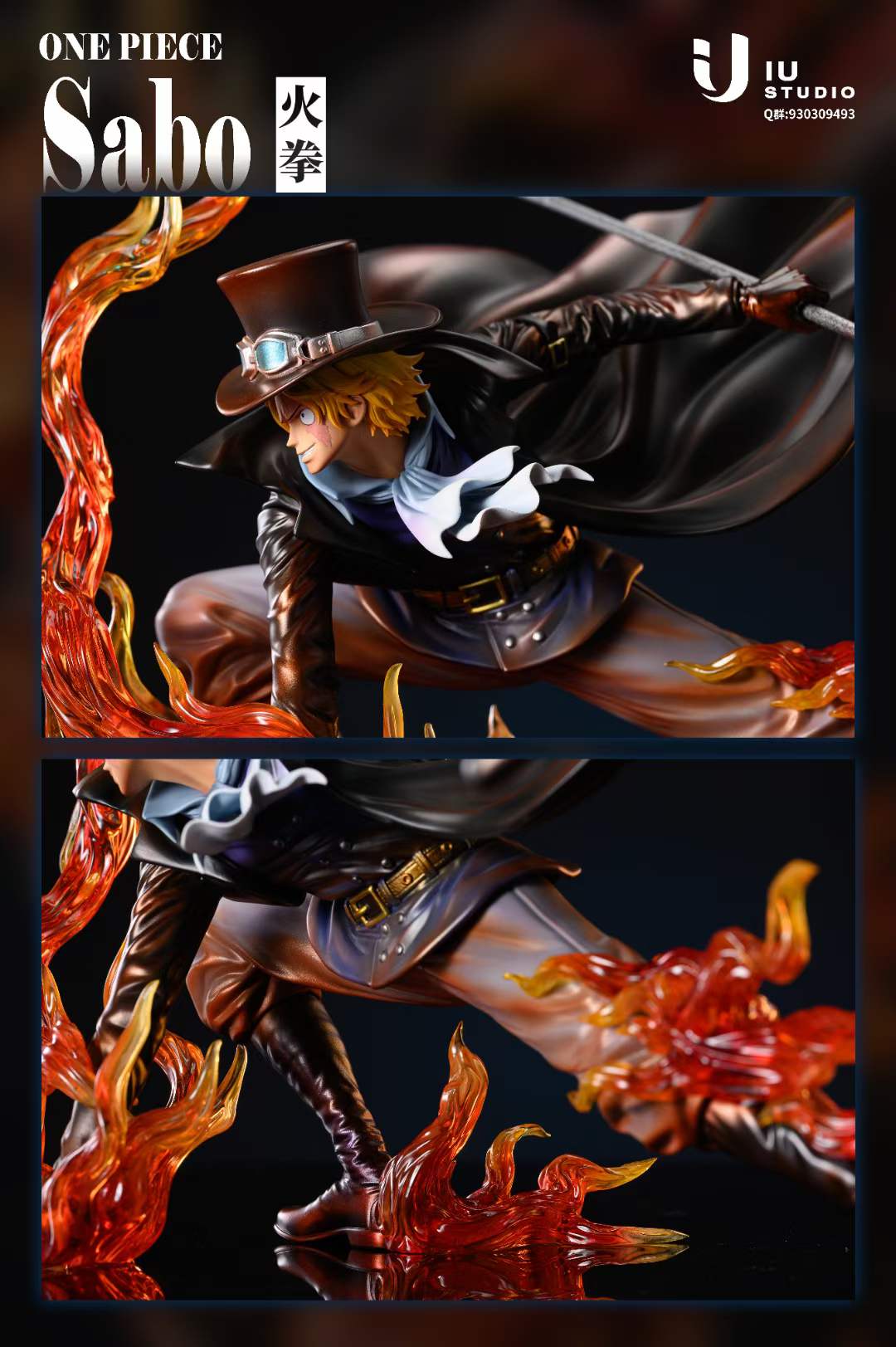 IU Studio EX One Piece Hiken! Sabo Resin Statue - Devilness Toys