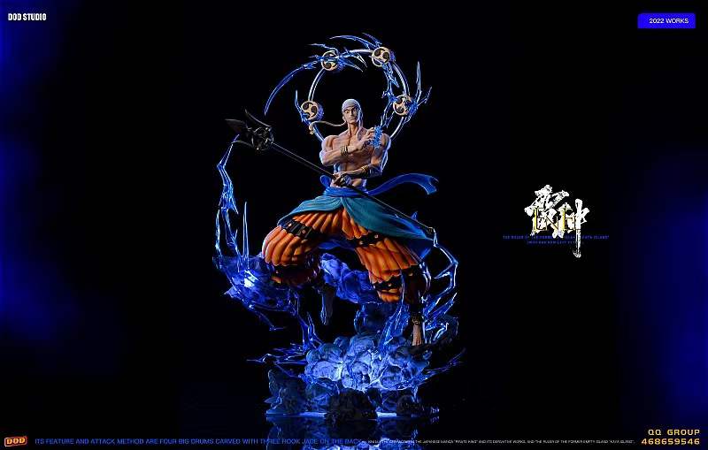 DOD Studio POP MAX One Piece Enel Resin Statue - Devilness Toys