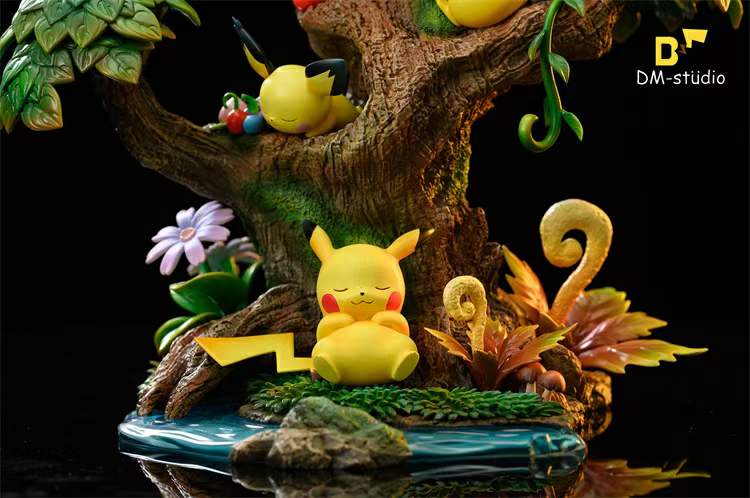 DM Studio Pokemon Sleep Pikachu Resin Statue - Devilness Toys