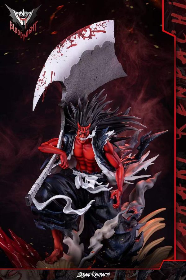 Blood Night Studio 1/6 BLEACH Zaraki Kenpachi Resin Statue - Devilness Toys