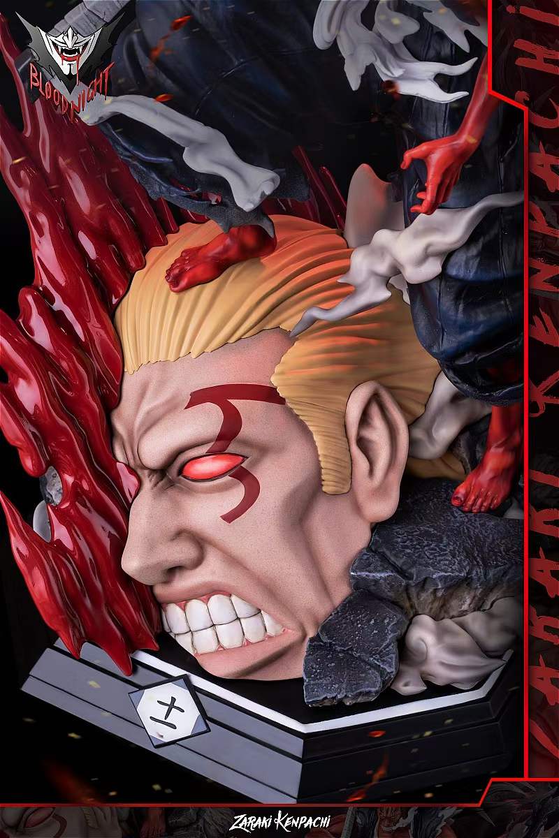 Blood Night Studio 1/6 BLEACH Zaraki Kenpachi Resin Statue - Devilness Toys