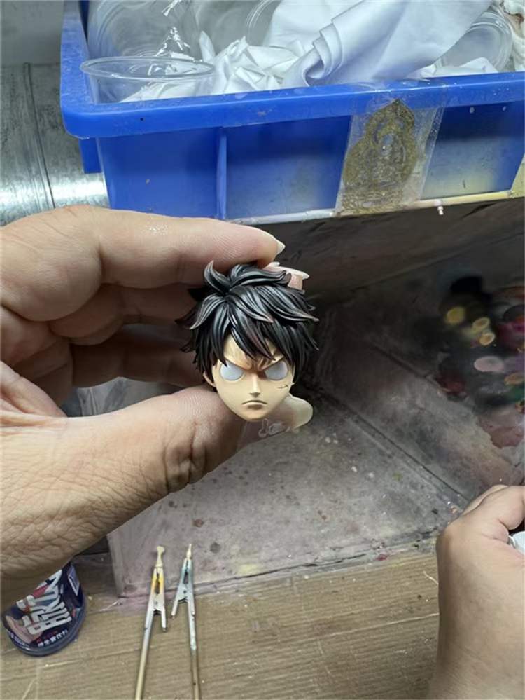 Zero Studio POP One Piece Onigashima Monkey D. Luffy Resin Statue ...