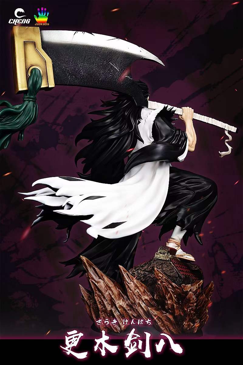 Cheng Studio X JacksDo 1/6 Bleach Zaraki Kenpachi Resin Statue ...