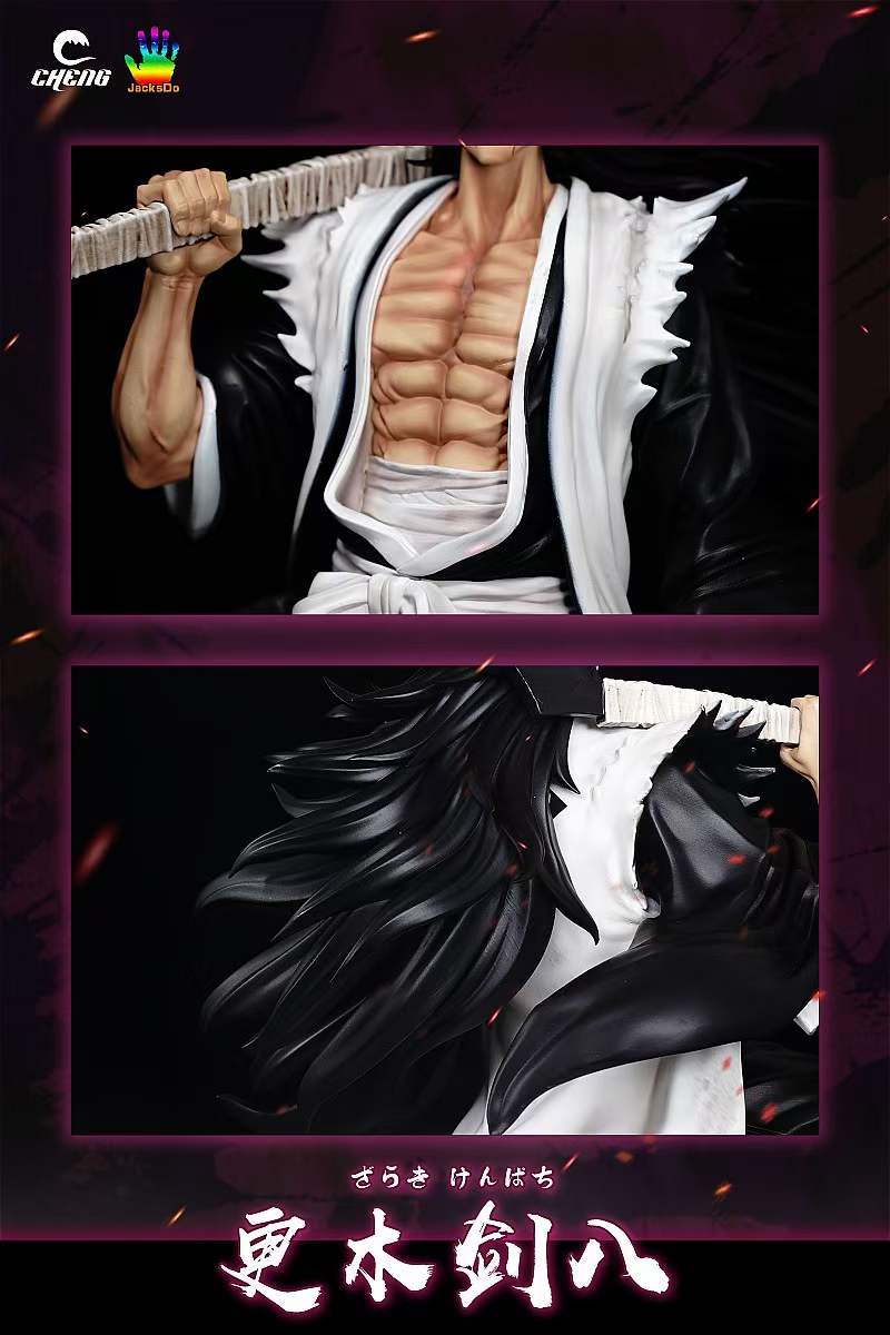 Cheng Studio X JacksDo 1/6 Bleach Zaraki Kenpachi Resin Statue ...