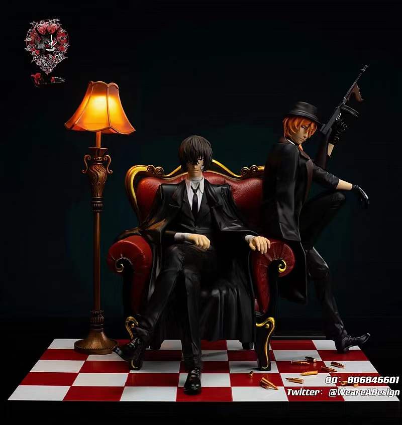 Weare A Design Bungo Stray Dogs Dazai Osamu & Nakahara Chuuya Resin ...