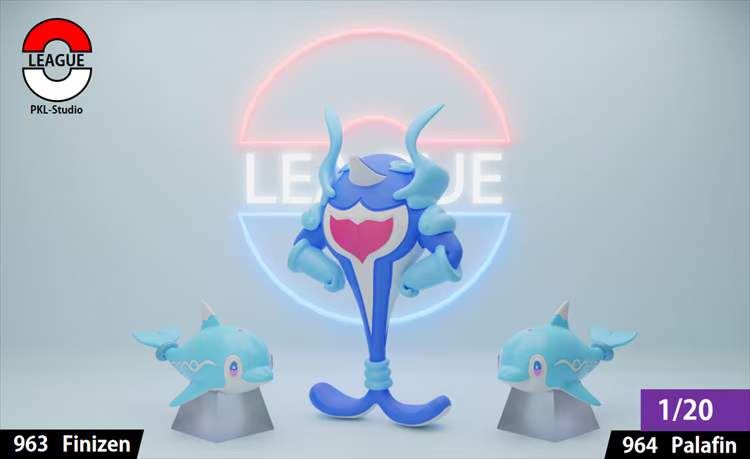 PKL Studio 1/20 Pokémon Scarlet and Violet Finizen Evolution Resin ...