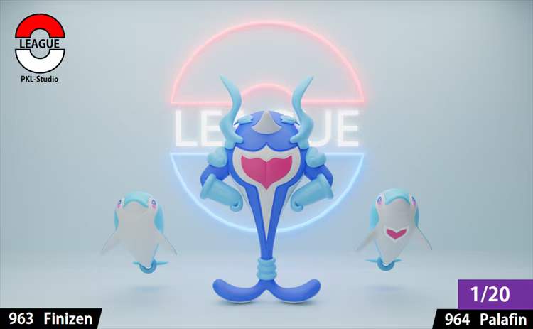 PKL Studio 1/20 Pokémon Scarlet and Violet Finizen Evolution Resin ...