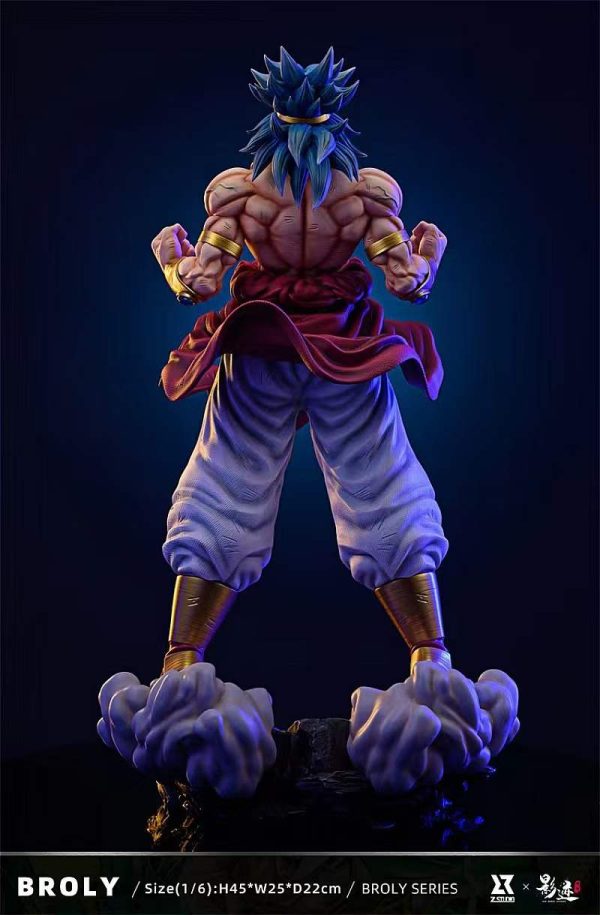 Z Studio X DM Studio Purple 1/6 Dragonball Crazy Broly Resin Statue ...