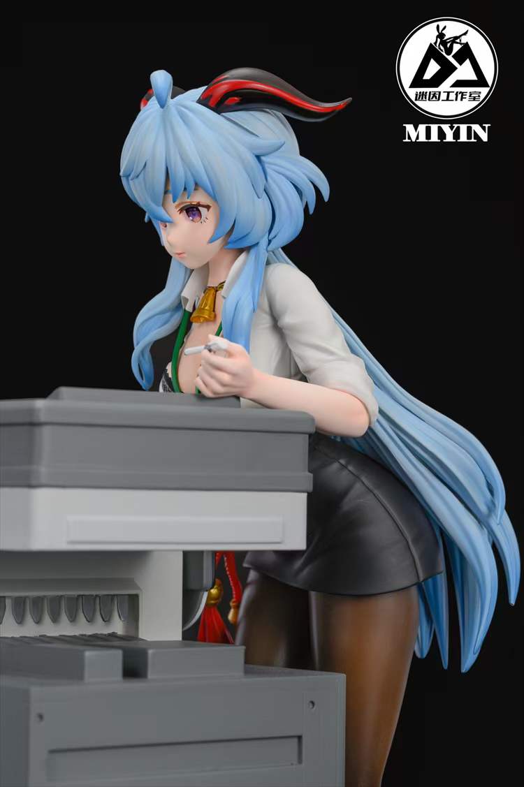 Miyin Studio 1/6 Genshin Impact Office Lady Ganyu Resin Statue ...