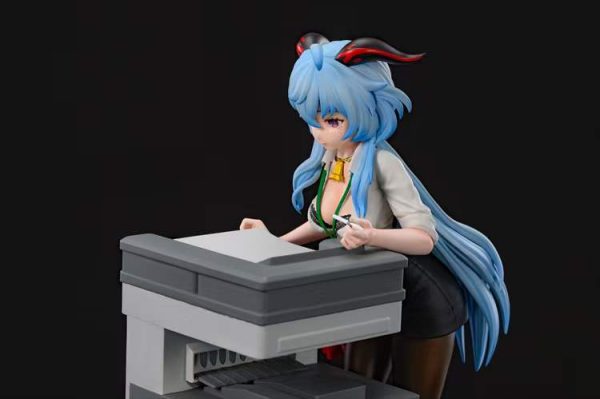 Miyin Studio 1/6 Genshin Impact Office Lady Ganyu Resin Statue ...