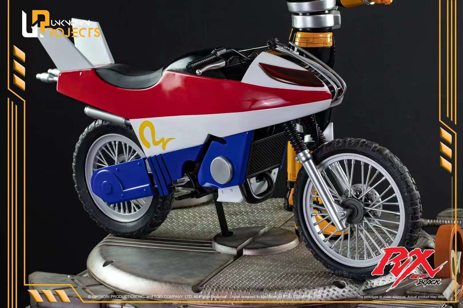 Unknown Projects 1/4 Kamen Rider Black RX Machine Rider Resin Statue ...