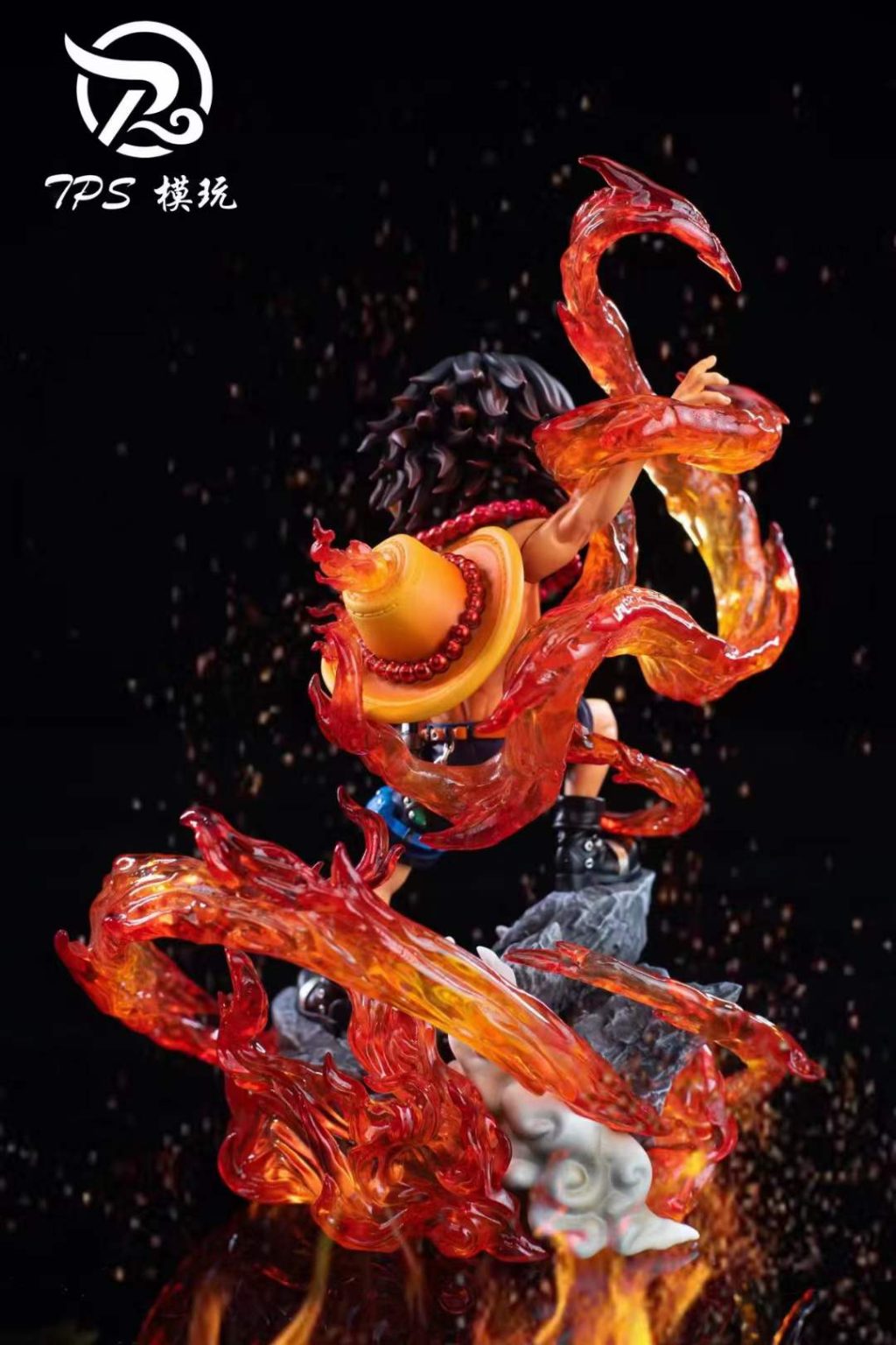 TPS toys One Piece Three brothers Portgas·D· Ace Resin Statue ...