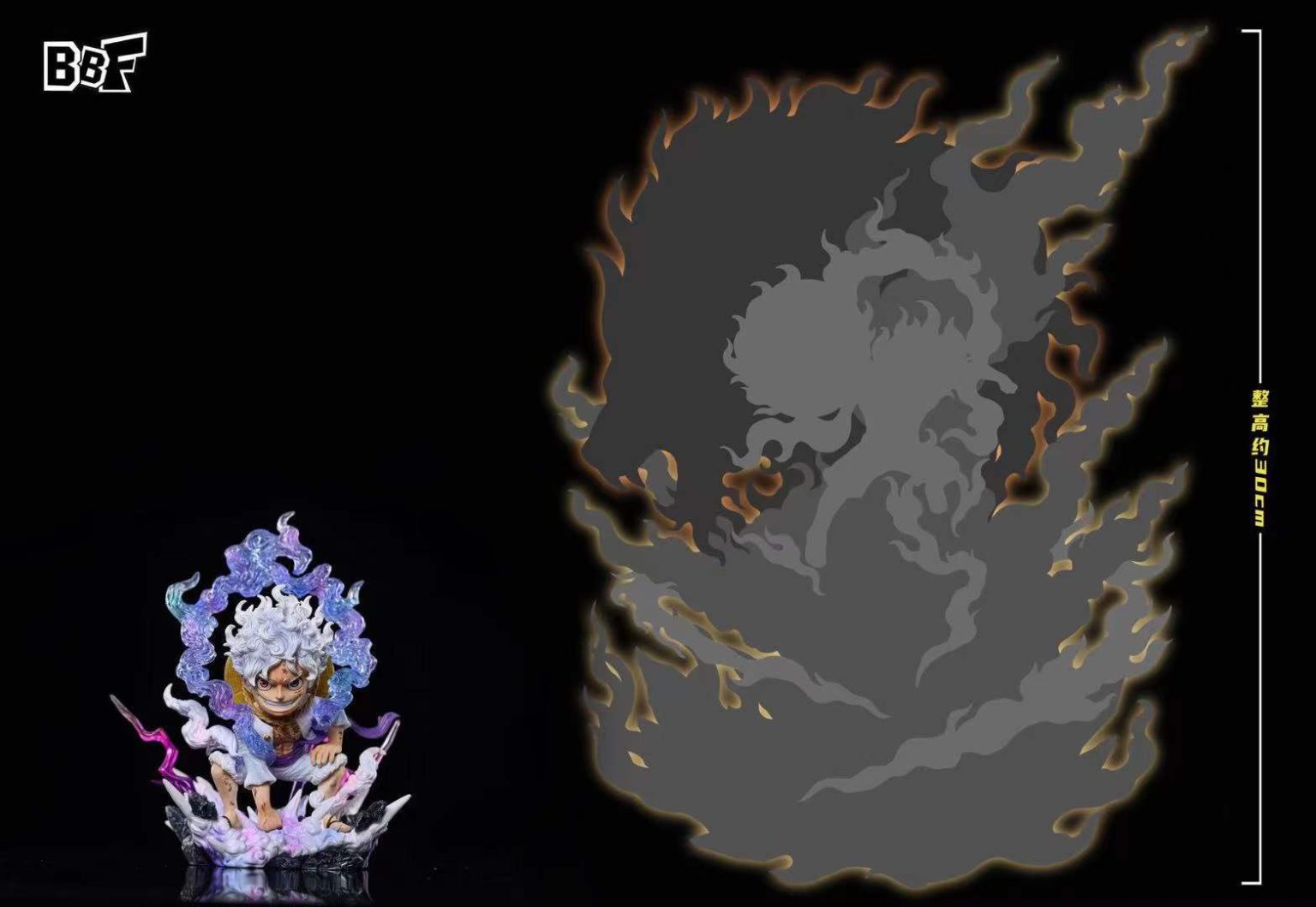 BBF Studio One Piece Nika The Second Form Monkey D. Luffy Resin Statue ...