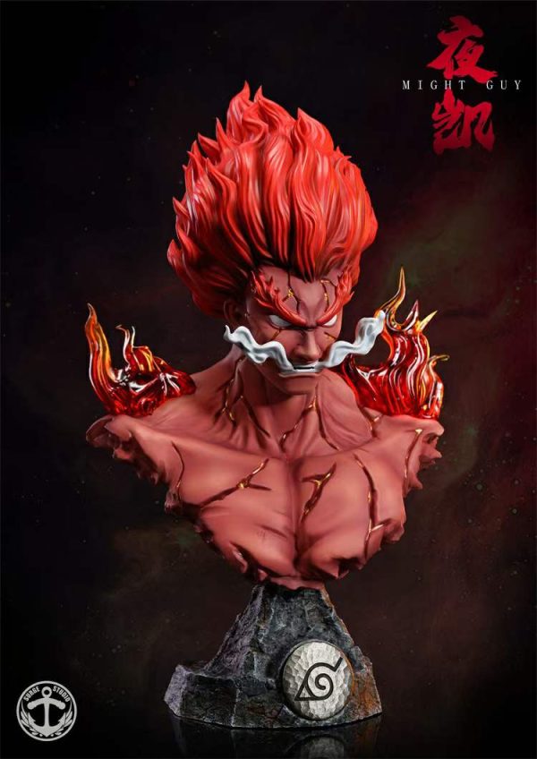 Surge Studio 1/4 Naruto MIGHT GUY Bust Statue - Devilness Toys