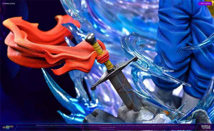 Temple Studio Deluxe Edition 1/6 Dragonball Super Super Blue Vegetto VS ...