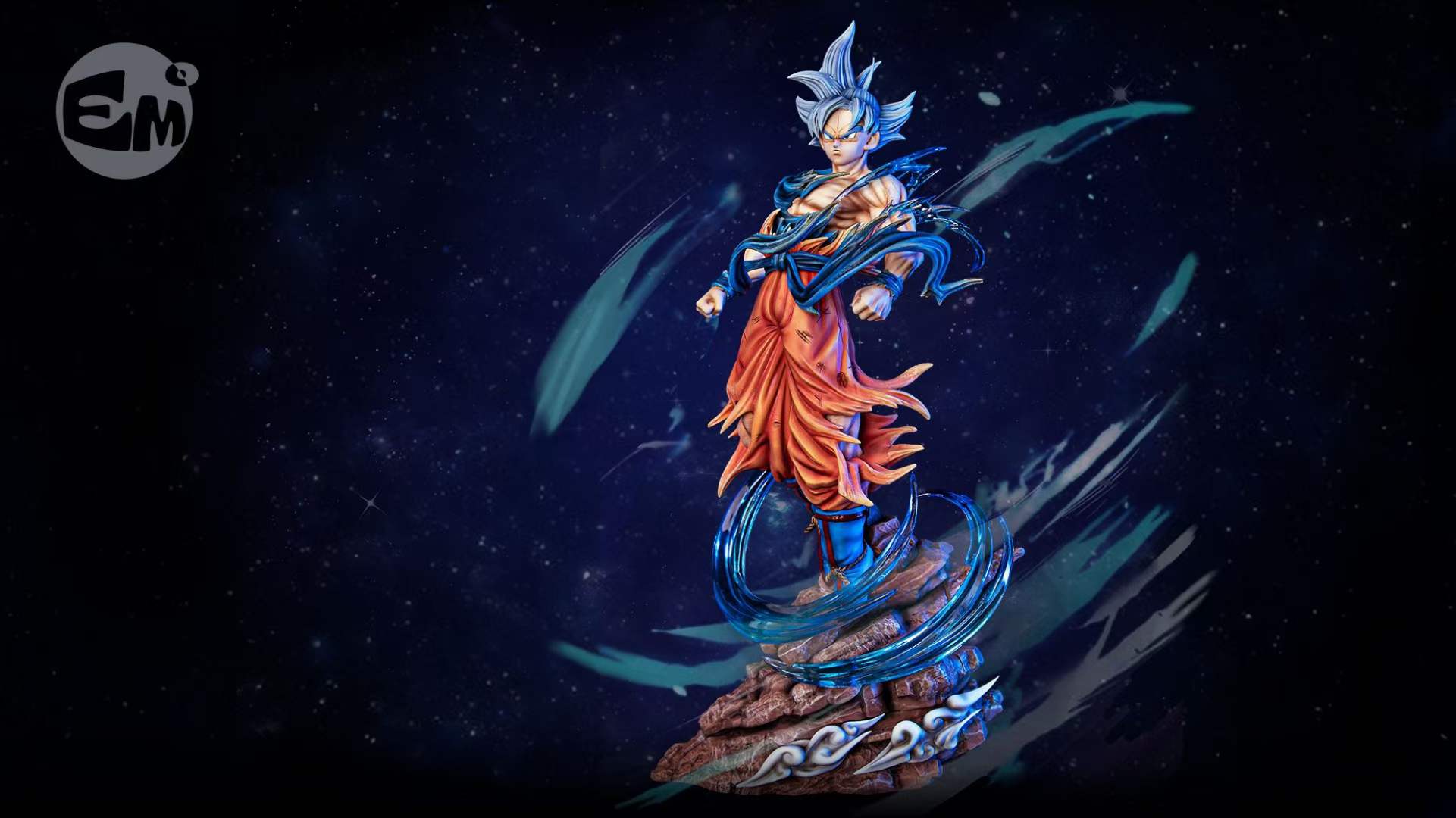 EMO Studio Dragonball Ultra Instinct Son Goku Resin Statue – Devilness Toys