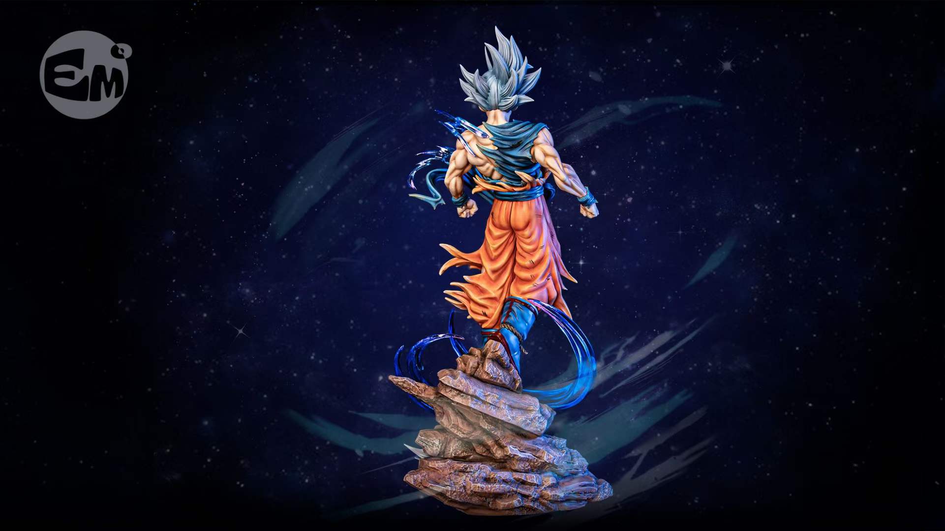 EMO Studio Dragonball Ultra Instinct Son Goku Resin Statue - Devilness Toys