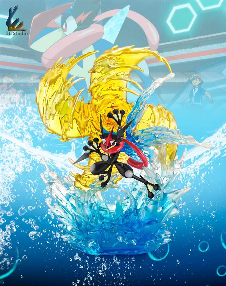 3L Studio Pokemon Variation Ash-Greninja Resin Statue – Devilness Toys