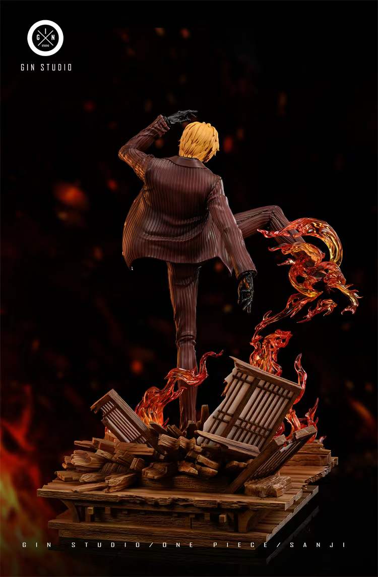 Gin Studio One Piece Sanji Resin Statue - Devilness Toys