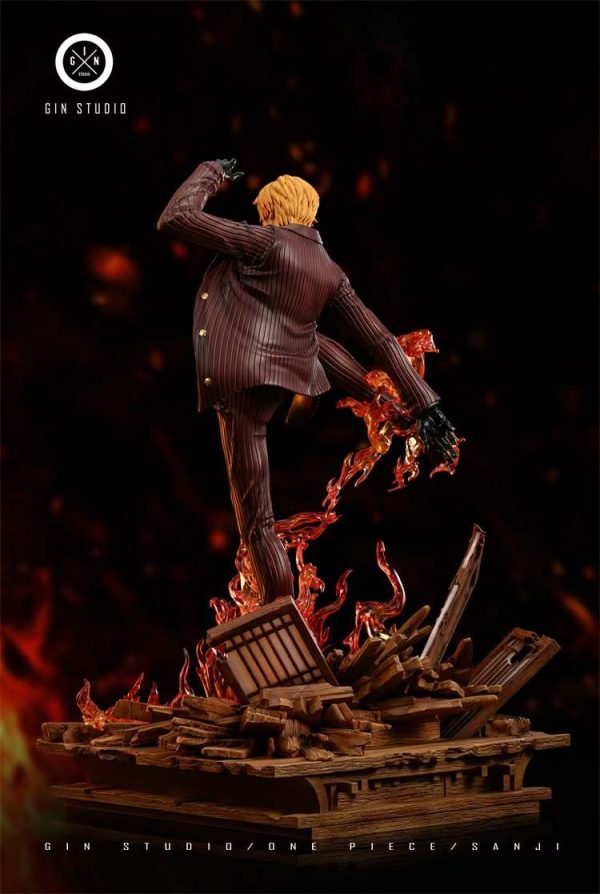 Gin Studio One Piece Sanji Resin Statue - Devilness Toys