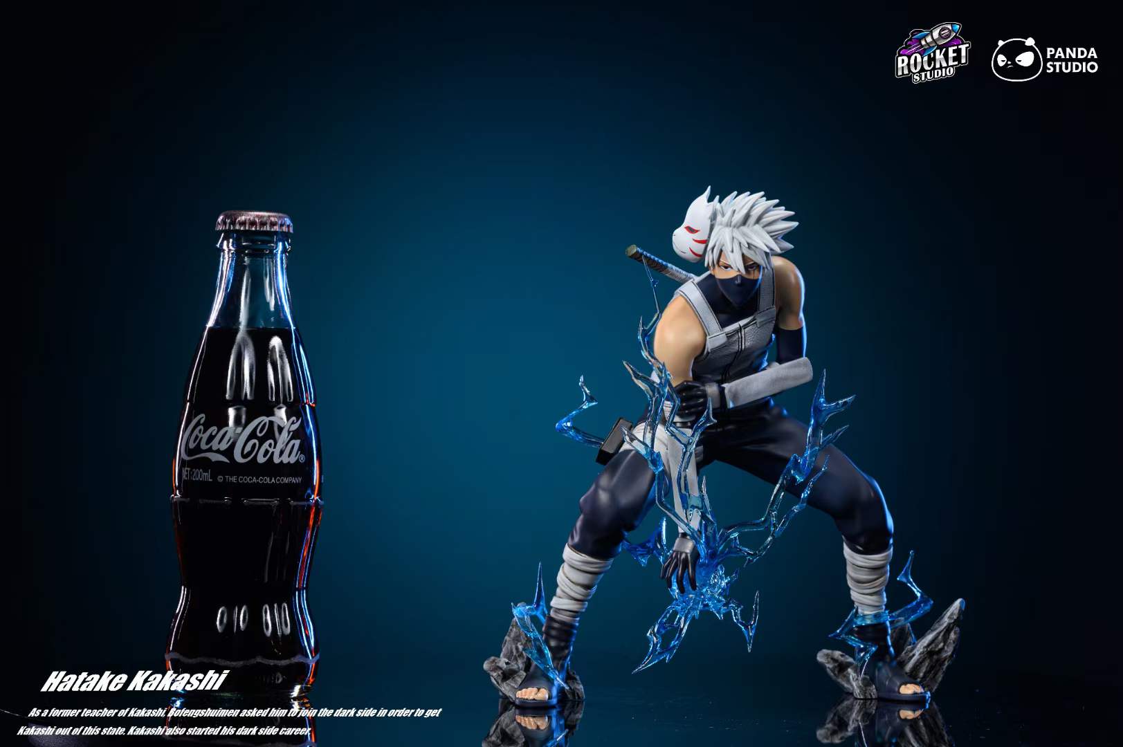 Rocket Studio X Panda Studio GEM Naruto Hatake Kakashi Resin Statue ...